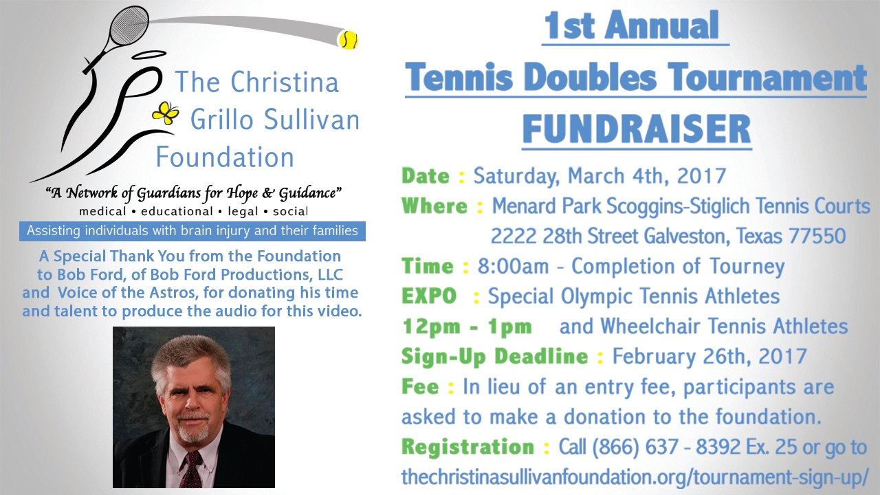 The Christian Sullivan Foundation - Tennis Video - YouTube
