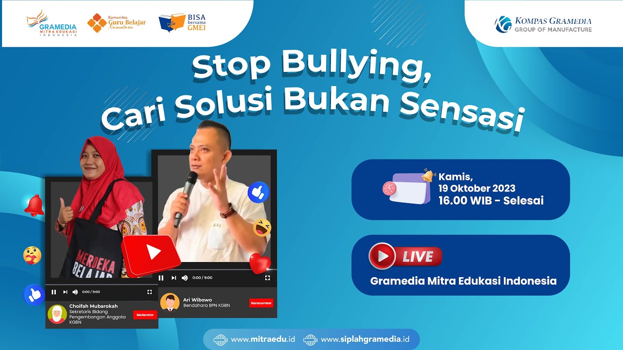 Stop Bullying, Cari Solusi Bukan Sensasi - YouTube