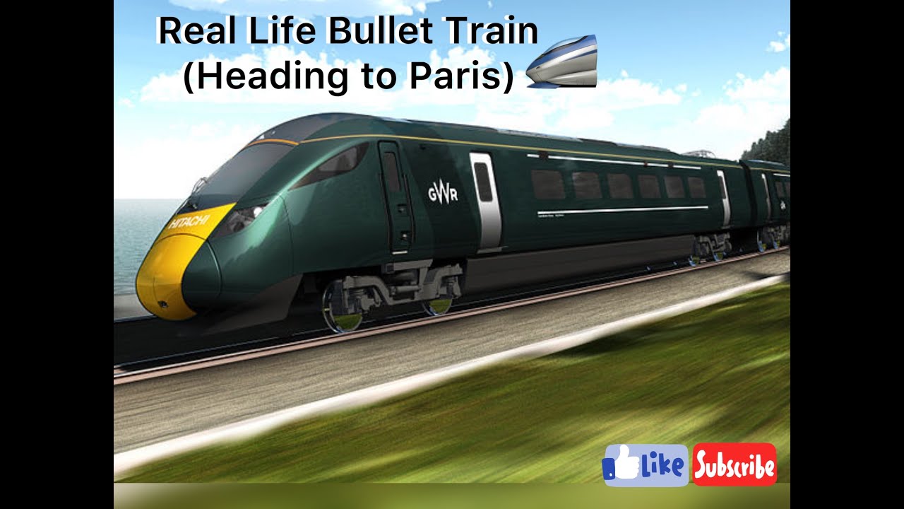 Real Life BULLET Train! (Going to Disneyland Paris) - YouTube