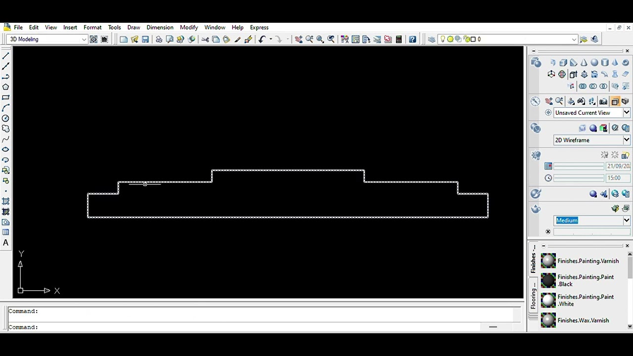 Tutorial membuat poros shaft pada AutoCad 2007 - YouTube