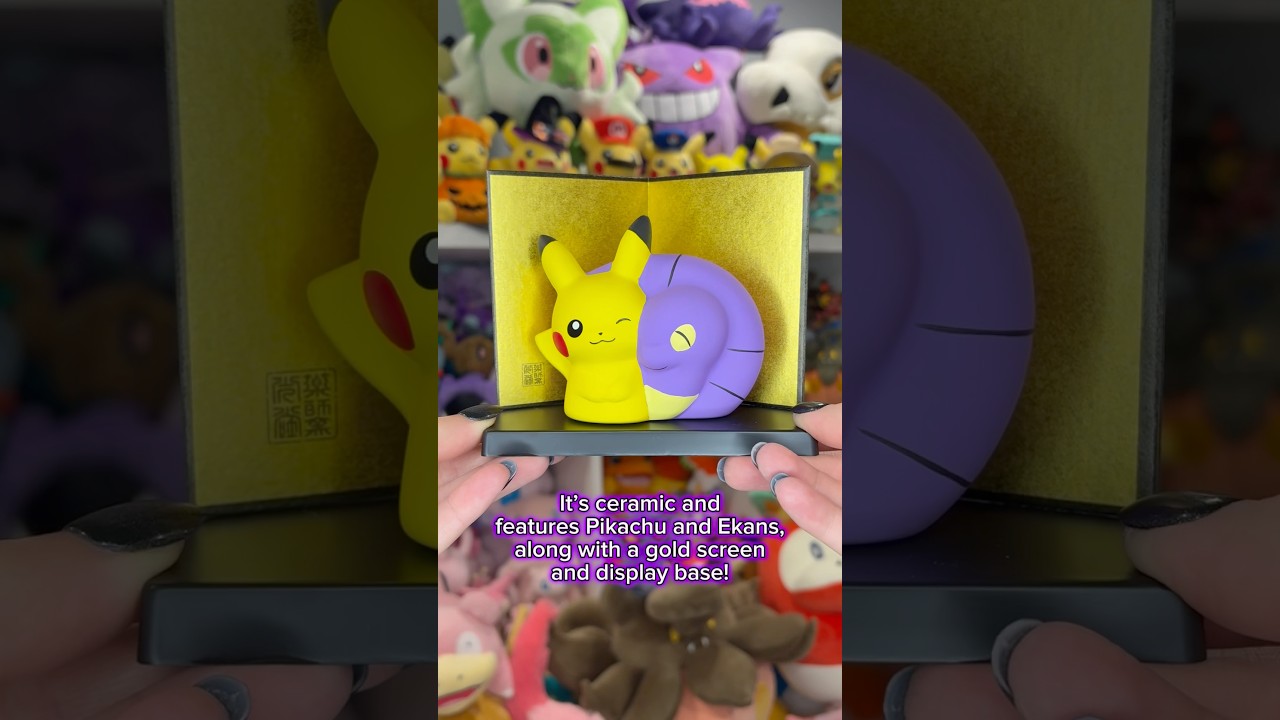 Ekans & Pikachu - Year of the Snake Figurine #pokemon #unboxing #asmr # ...