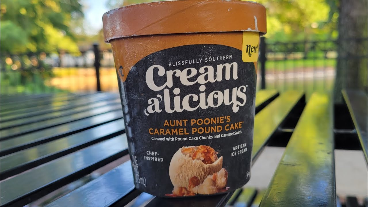 Cream'a'licious Aunt Poonies Caramel Pound Cake Review!! 😋 - YouTube