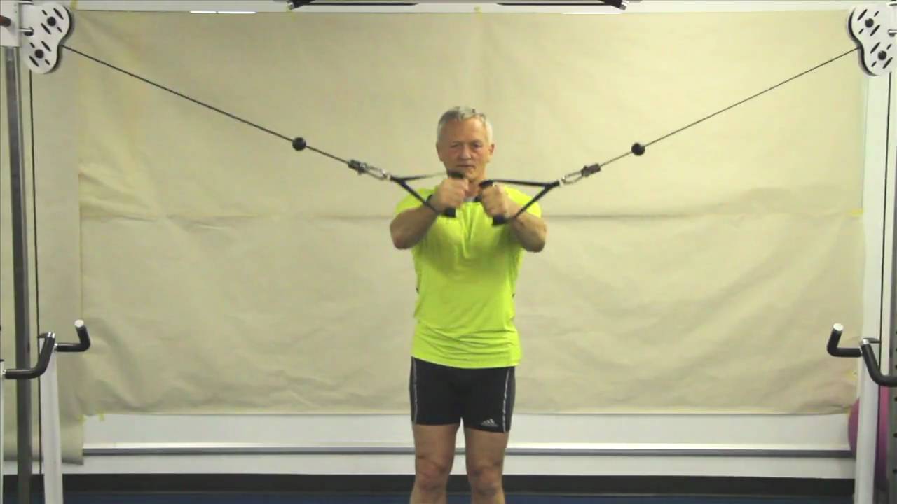 Blaise's Whole Body Cable Backward Circles Exercise - YouTube