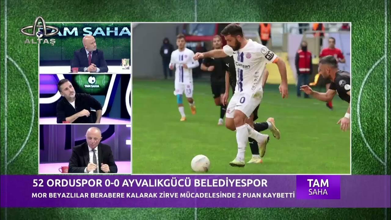 Tam Saha | TFF 3. Lig 20. Hafta - YouTube