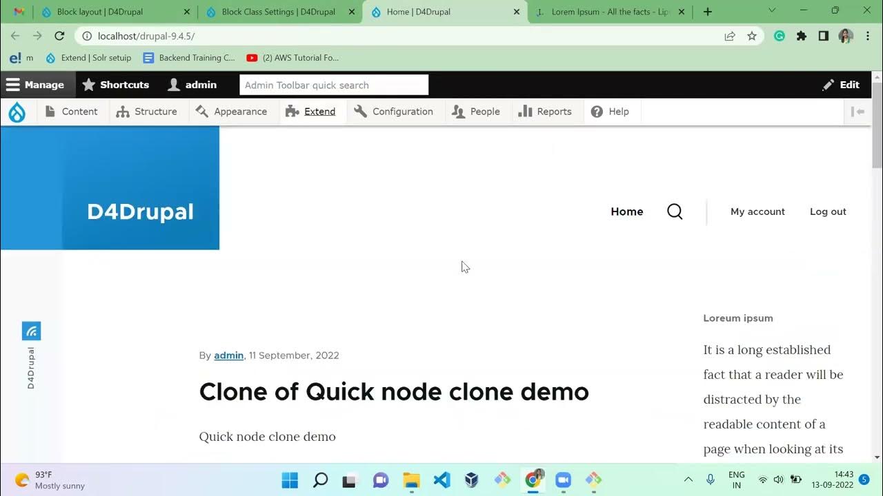 Complete Documentation To Use Blockclass Module In Drupal D4drupal Youtube
