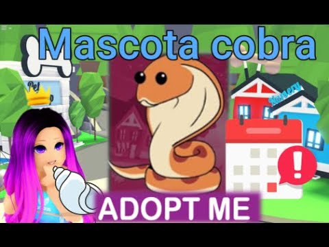 Nueva mascota cobra en adopt me / actualización + fecha confirmada y ...