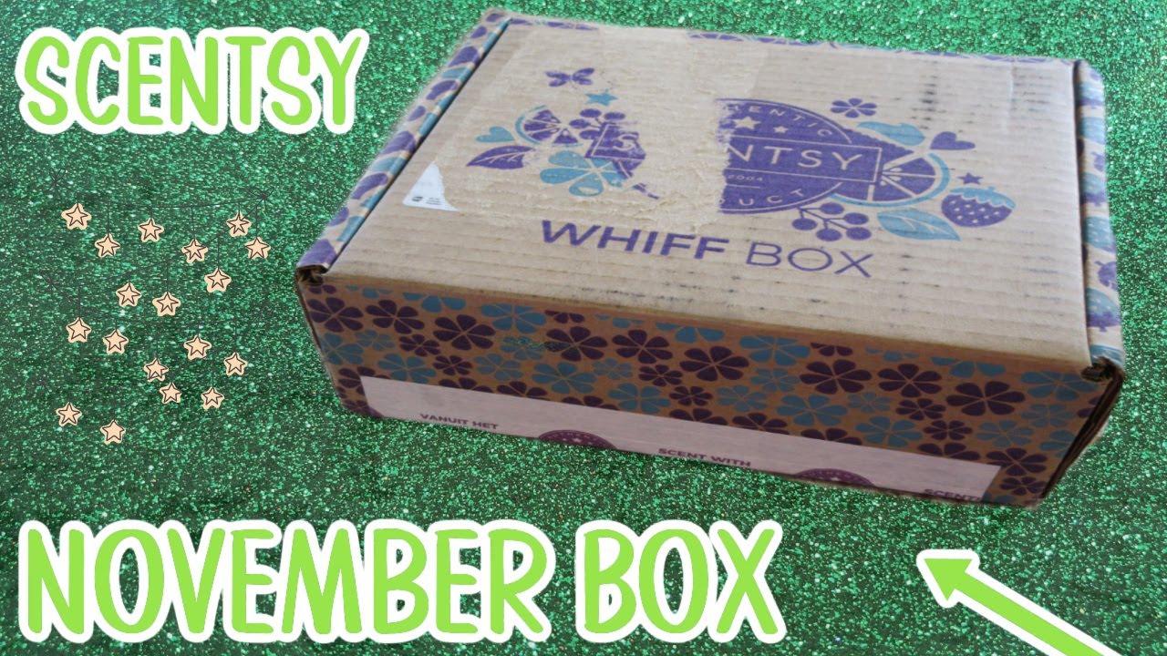 Scentsy November 2022 Whiff Box Unboxing - YouTube