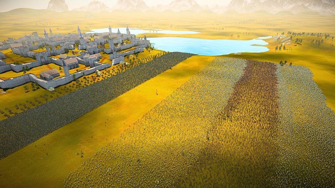 Medieval Siege of the Elven Citadel | UEBS 2 - YouTube