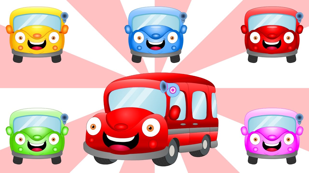 Bus Finger Family | Finger Family Song Rhymes for Toddlers | Finger ...