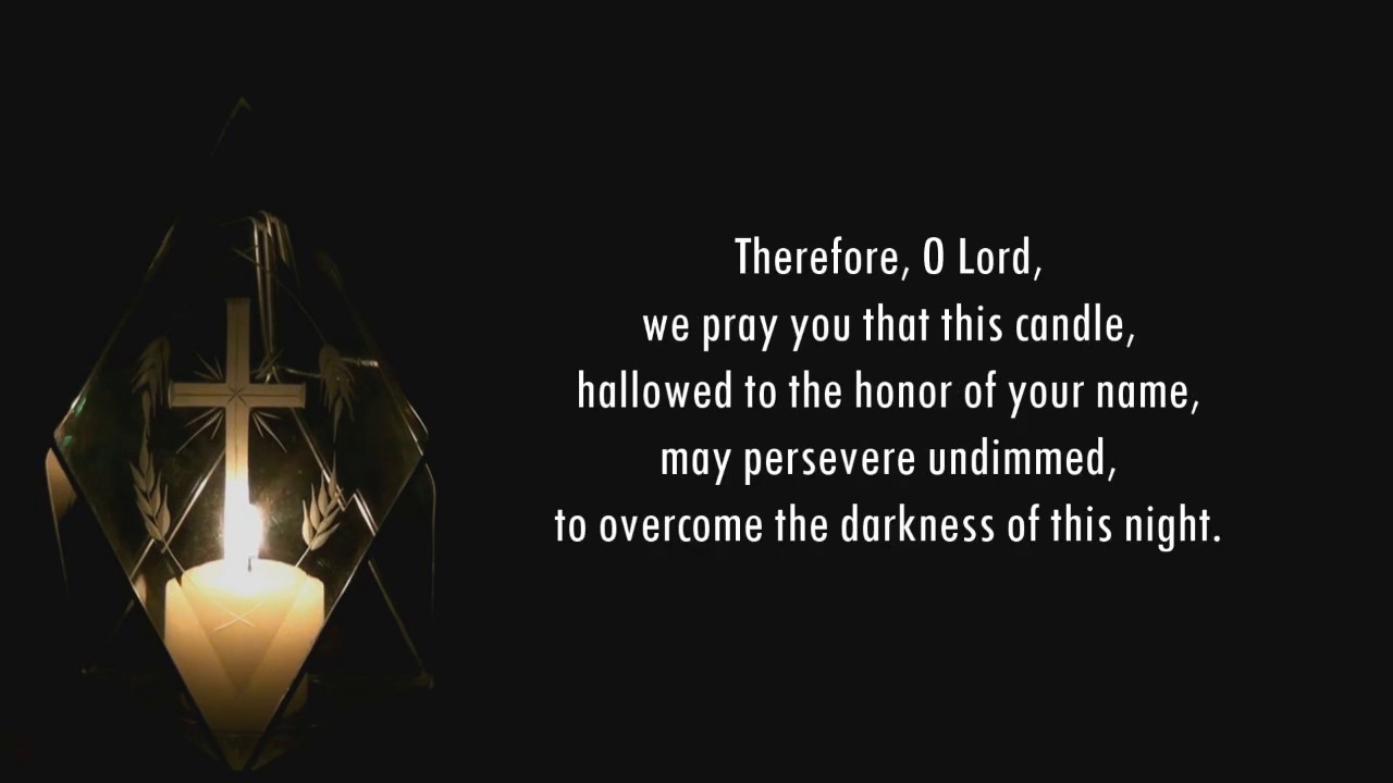 The Exsultet: The Proclamation of Easter (Vigil) - Tom Kendzia - YouTube