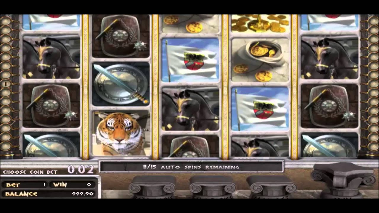 Gladiator Slot Machine Online - Slots Monitor - YouTube