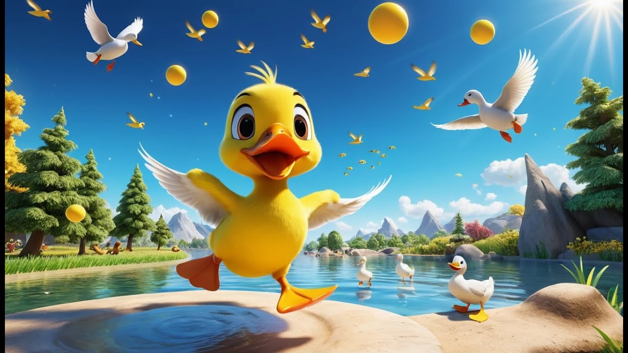 Ducky Flappy Wings Go Flap Flap Flap | Cute Duck Song for Toddlers ...