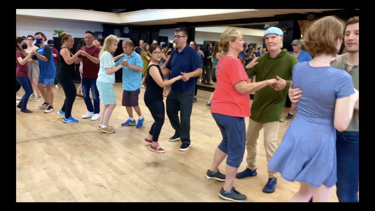 Swing Dancing at ATOMIC Ballroom! - YouTube