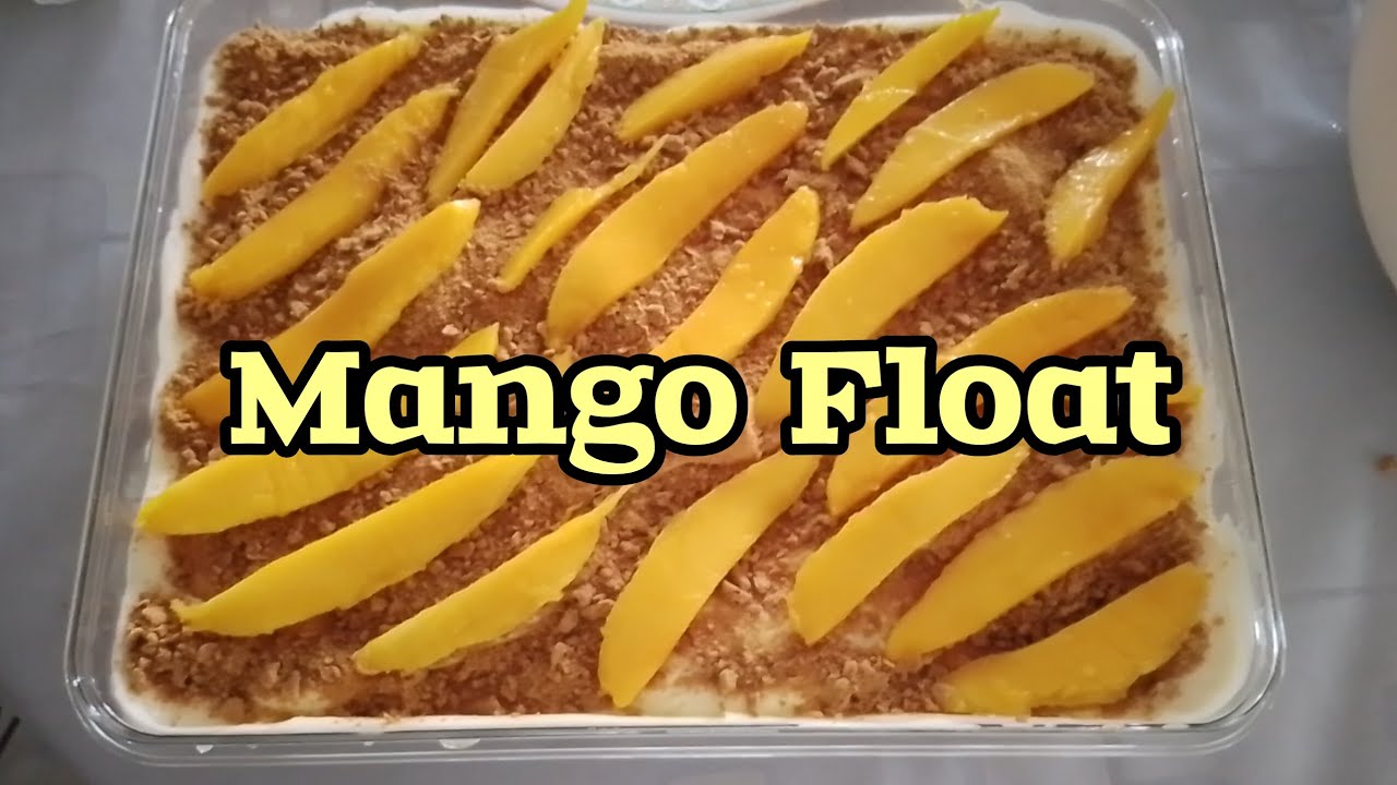 Easy recipe Mango Float - YouTube