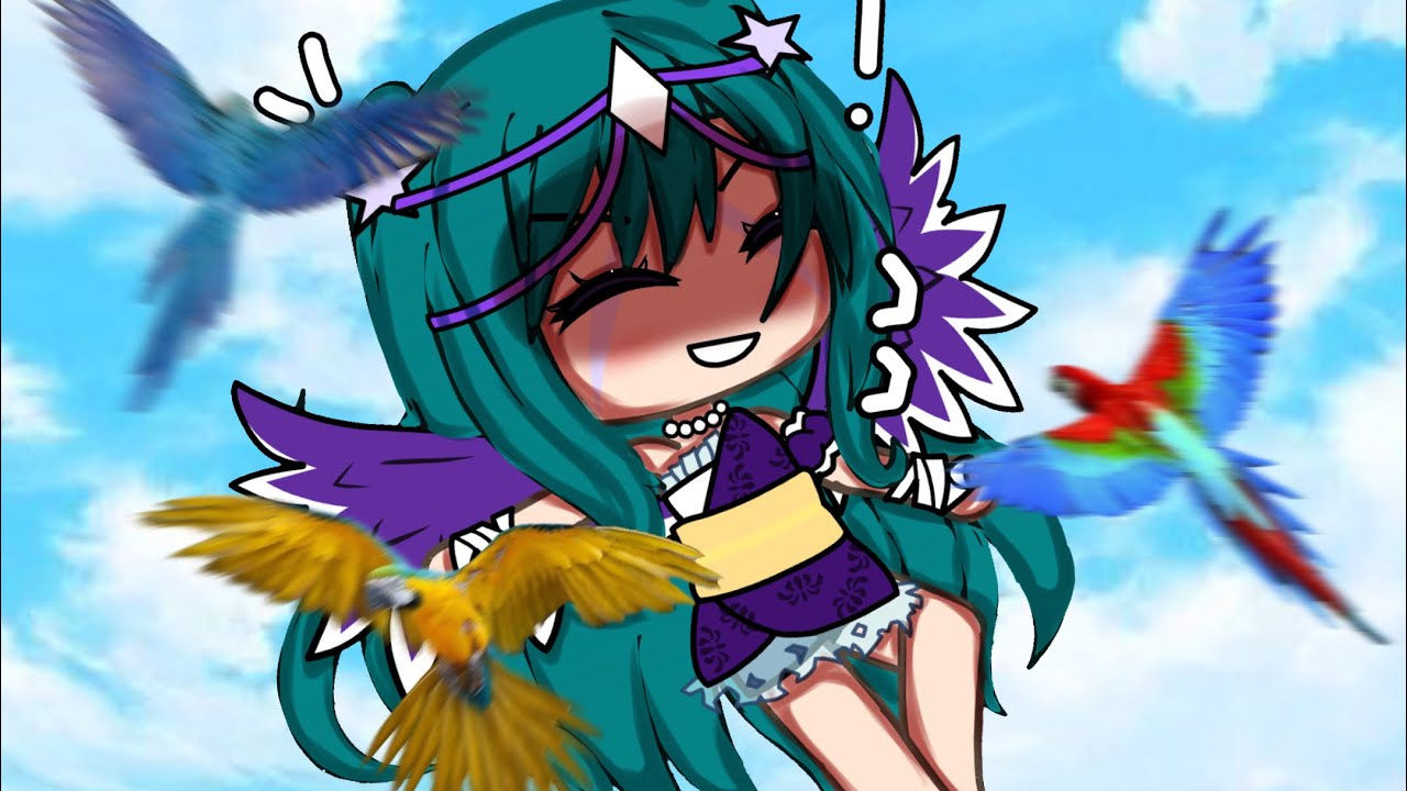 🦋! All the birds of a feather 🪶 . Rio trend ., gacha life.. ft lunar ...