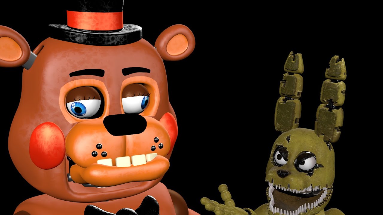 [Fnaf/SFM] Toy Freddy And Plushtrap - YouTube