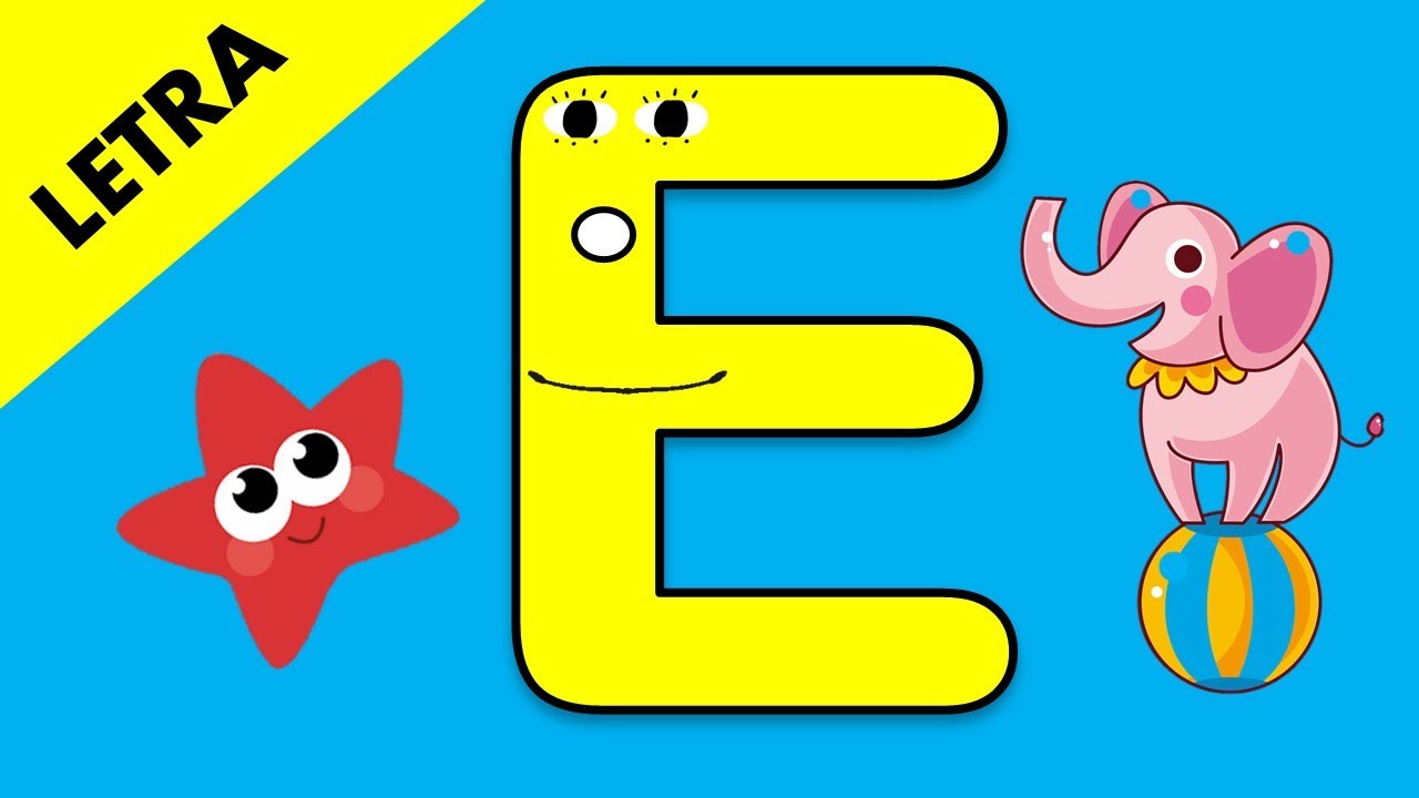 LETRA E/Música da letra e/Vogal E/ Educação Infantil - YouTube