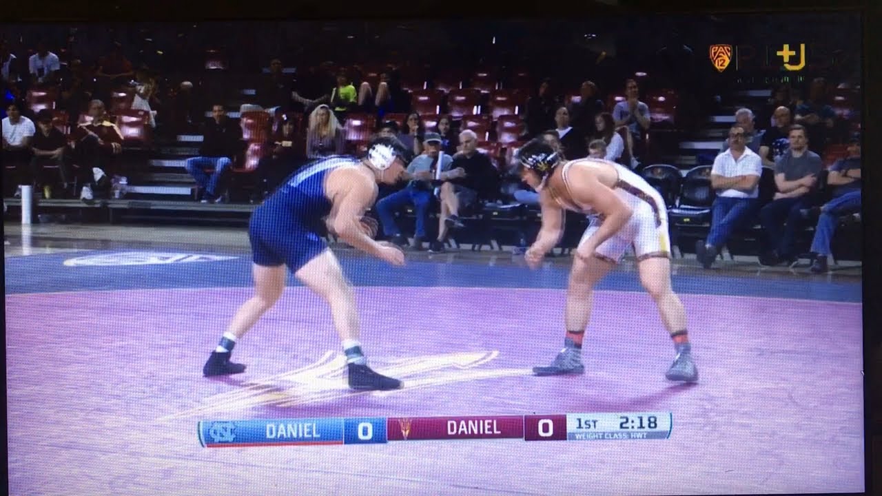 Brady Daniel (ASU) vs Cory Daniel (UNC) - YouTube