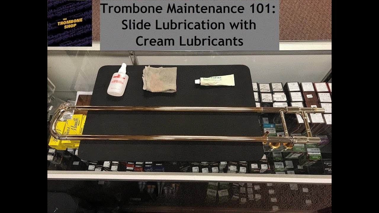 Trombone Maintenance 101: Lubricating Your Handslide with Slide Creams ...