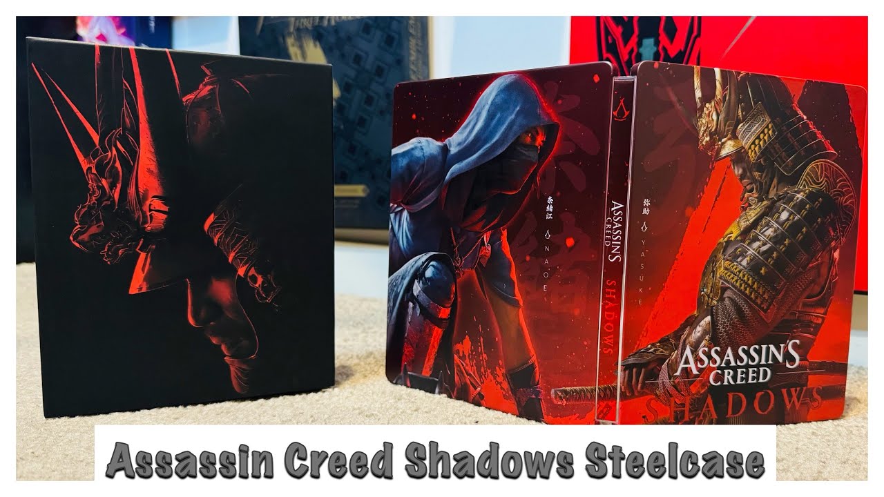 Assassins Creed Shadows Steelcase Edition Unboxing - YouTube