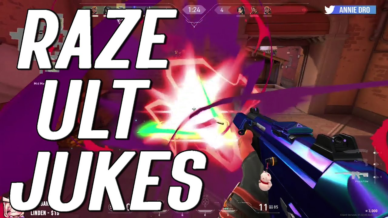 RAZE ULT JUKES - Valorant Highlights - YouTube