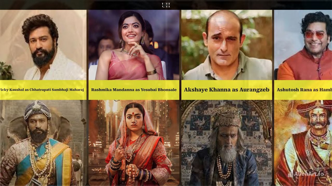 Stars of Chhaava | The Actors and Their Roles! - YouTube