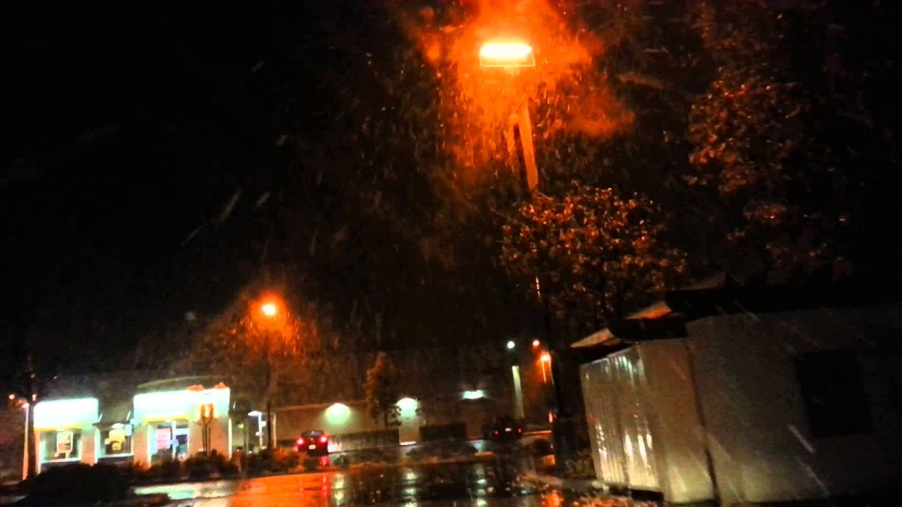 Murrieta CA snow! - YouTube