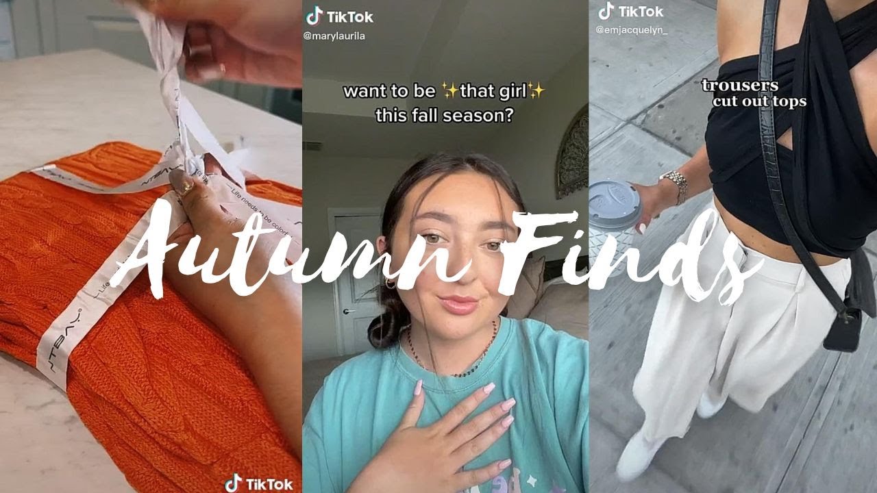 Amazon finds fall autumn edition tiktok videos 2022 - YouTube