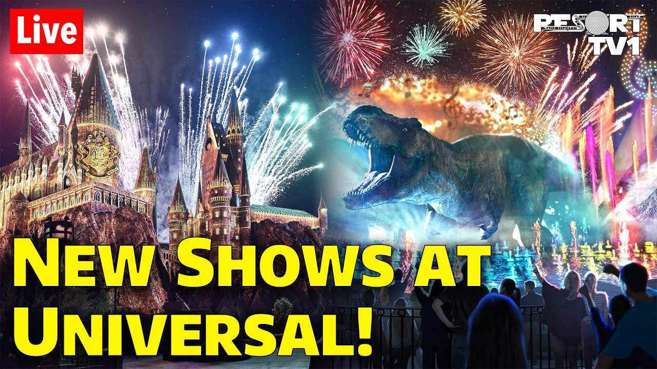 🔴Live: Friday Night Live - New Shows at Universal Orlando Resort ...