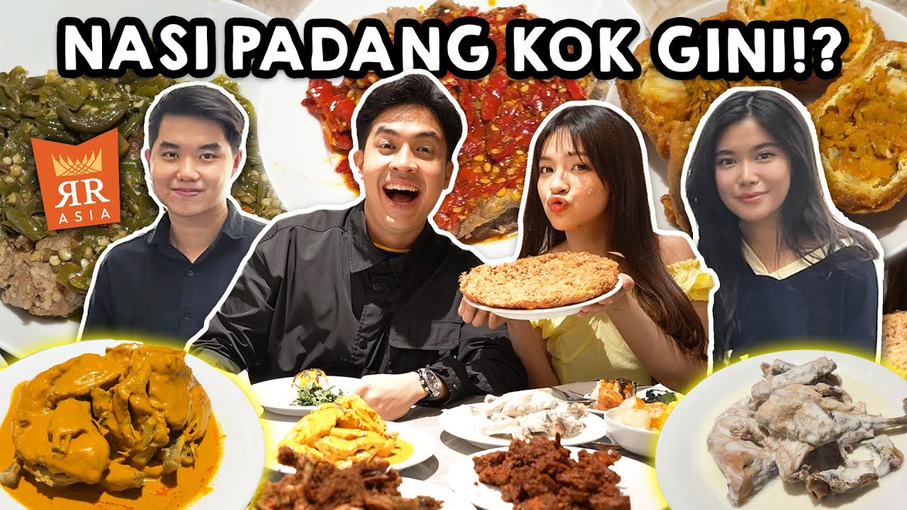 JEROME ECA MUKBANG NASI PADANG DI RESTO TERBARUNYA JUAN & EVE (RINDU ...