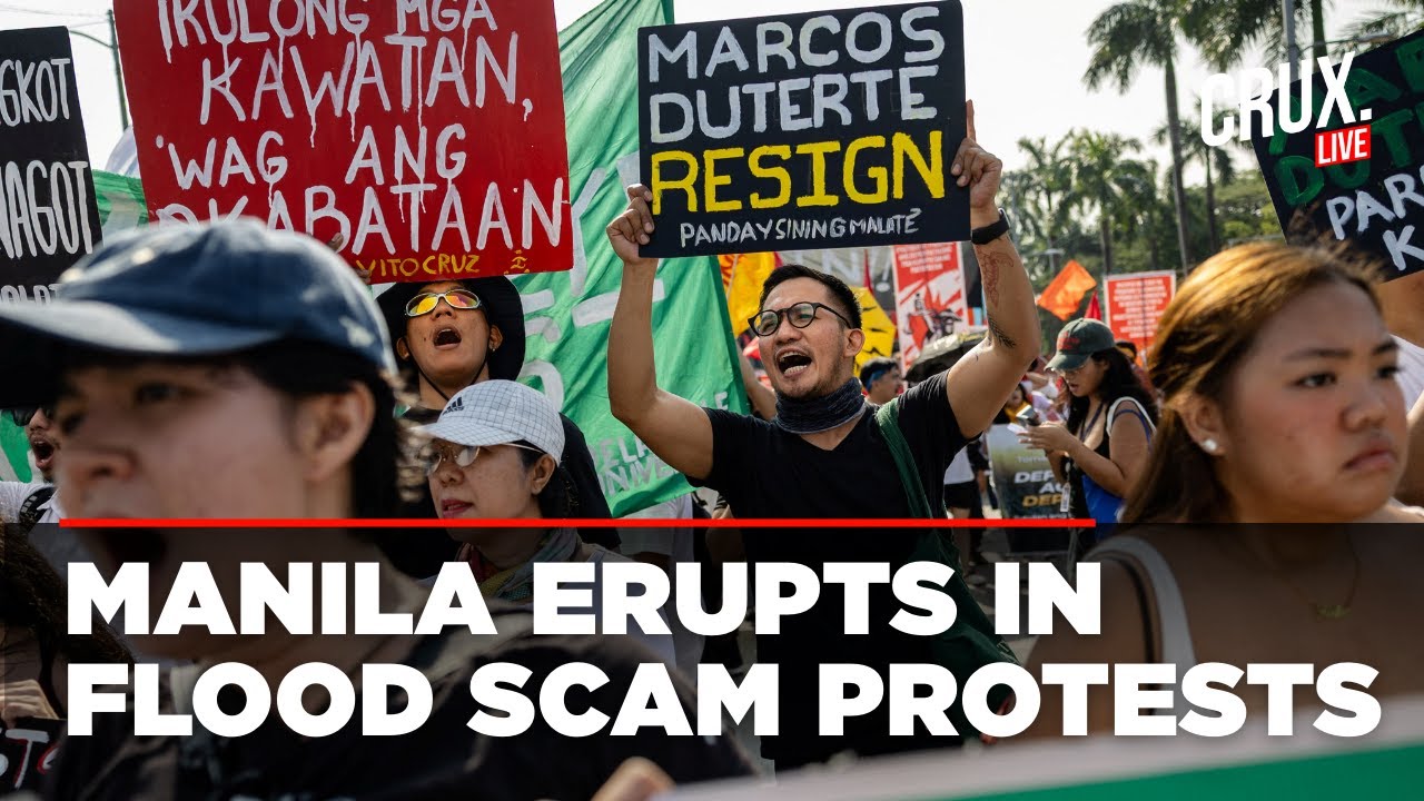 Philippines LIVE | Huge Anti-Corruption Protests On Flood Scam | Marcos ...