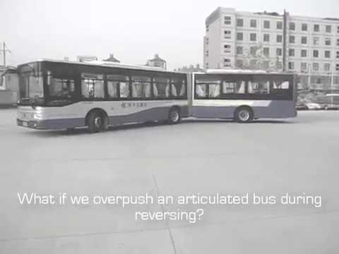 What If We Over Push An Articulated Bus While Reversing? - YouTube