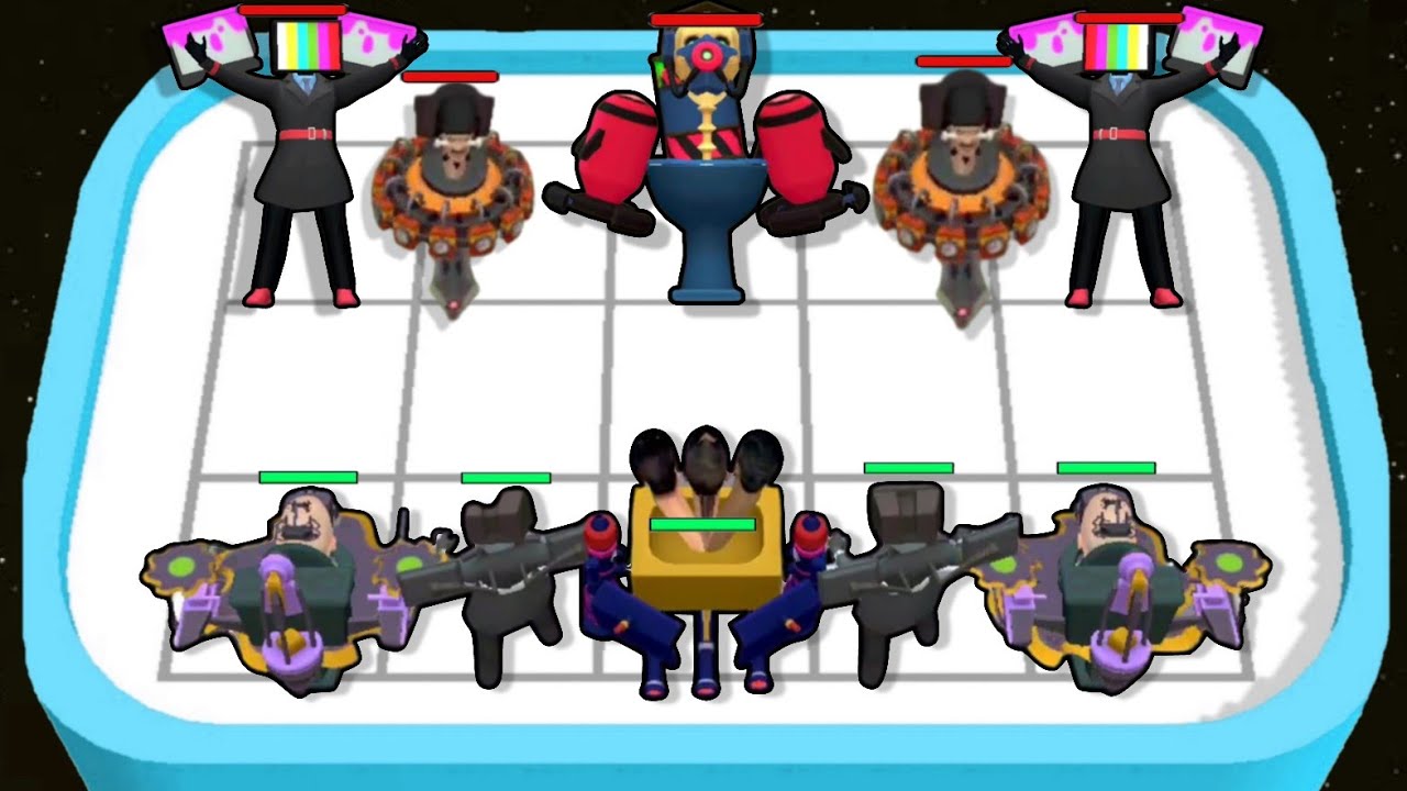 Sink Monster Merge War Part 9 - Toilet Head, Radio Monsters | Skibidi ...