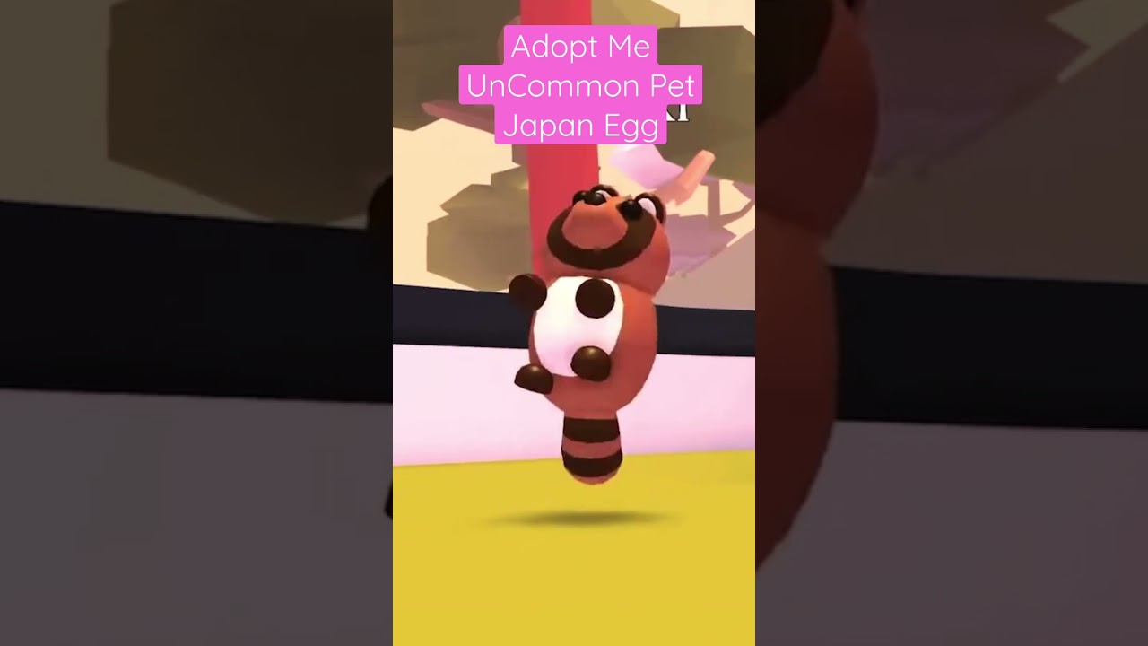Adopt Me Japan Egg Uncommon Tanuki Pet coming soon #adoptme # ...