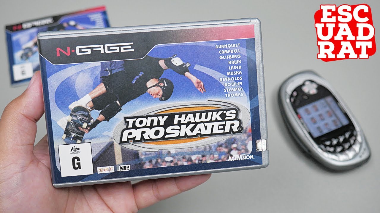 Tony Hawk's Pro Skater N-Gage Indonesia, Unboxing & Gameplay Nokia N ...