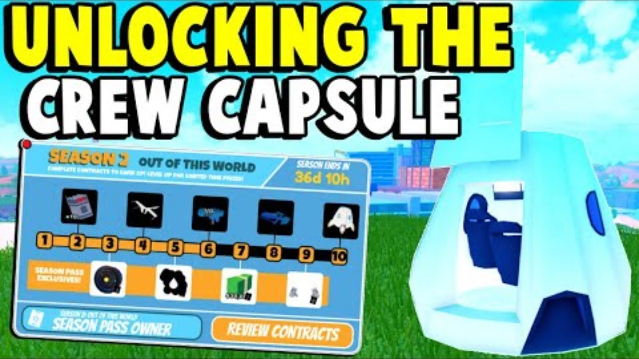 Unlocking The Crew Capsule Soon In Jailbreak! | New Spring Map + Guard ...