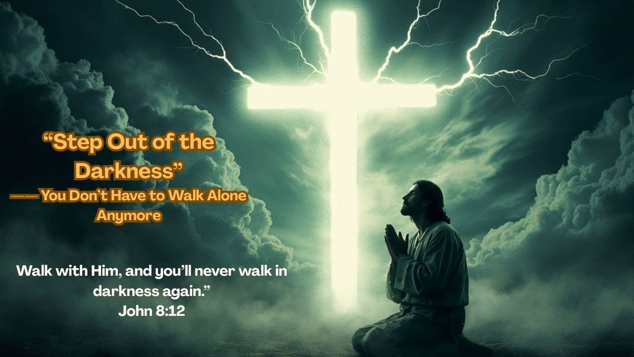 “You Don’t Have to Walk in Darkness Anymore” –#jesus #christian # ...