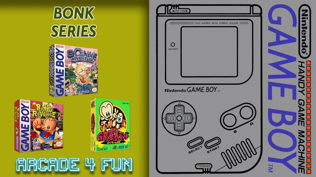 Bonk Series for Game Boy - Media Showcase - - YouTube