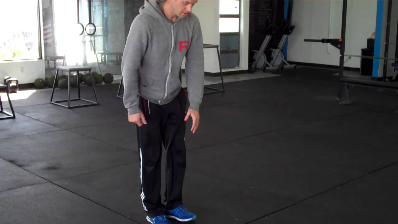 1-Leg Toe Touch - YouTube