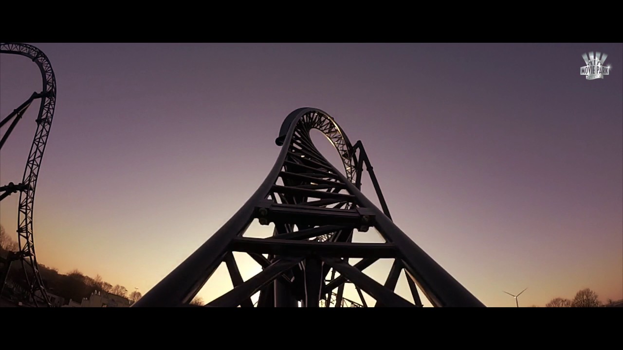 Star Trek: Operation Enterprise Roller Coaster Track Test Ride - YouTube