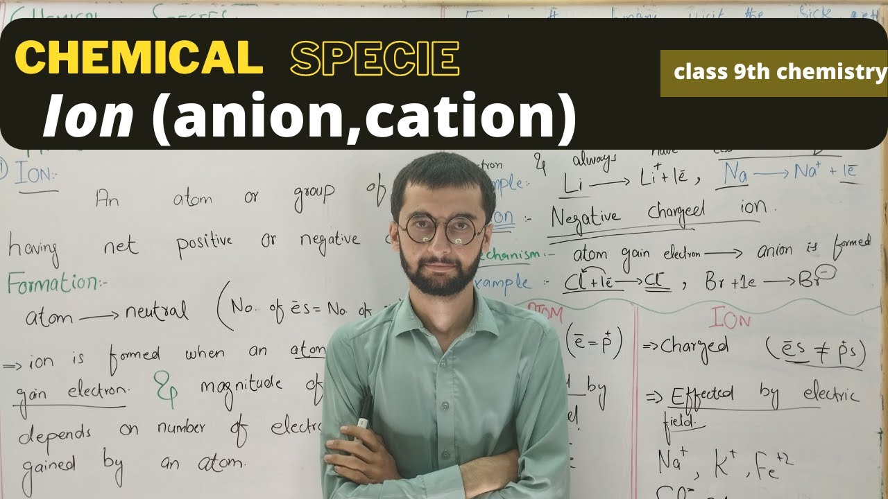 ion and types of ion [cation and anion] class 9th chemistry - YouTube