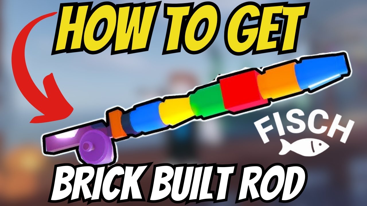 HOW TO GET BRICK BUILT ROD + FULL SHOWCASE! (LEGO Rod) (QUICK QUIDE ...