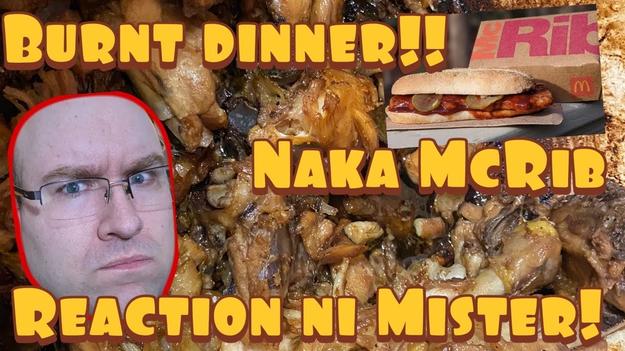 Vlogmas 7|SUNUG ANG ADOBO GALIT NI MISTER?!? MUKBANG MCRIB 2020 - YouTube