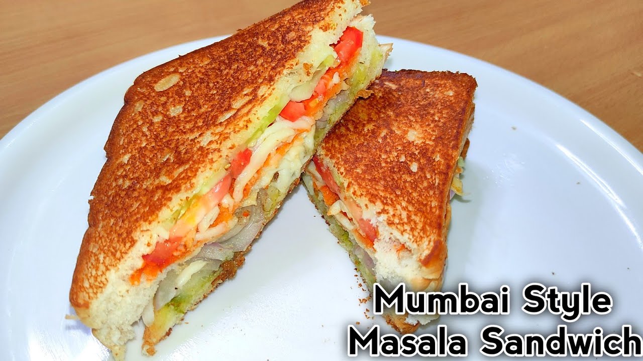 Bombay Style Masala Sandwich Recipe | Mumbai Famous Sandwich Recipe At ...