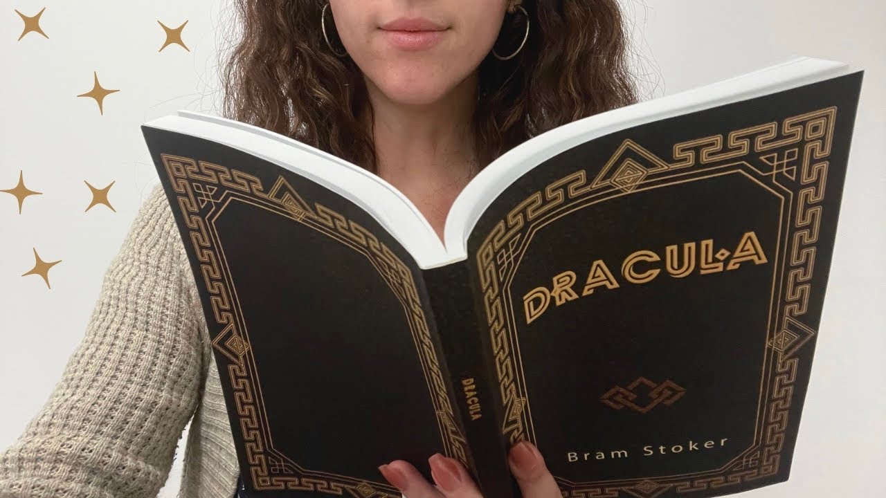ASMR | reading to you (Dracula, soft whispers, book sounds) 🦇 - YouTube