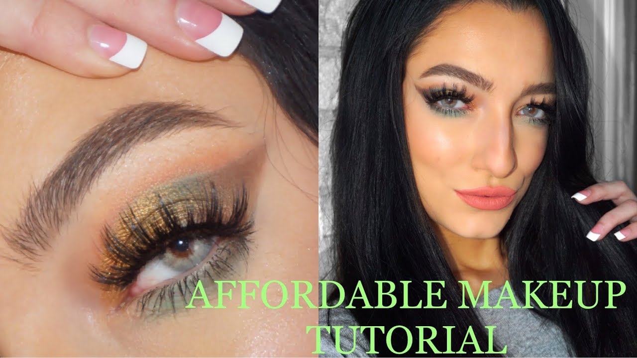 AFFORDABLE MAKEUP TUTORIAL | Boujee On a Budget - YouTube