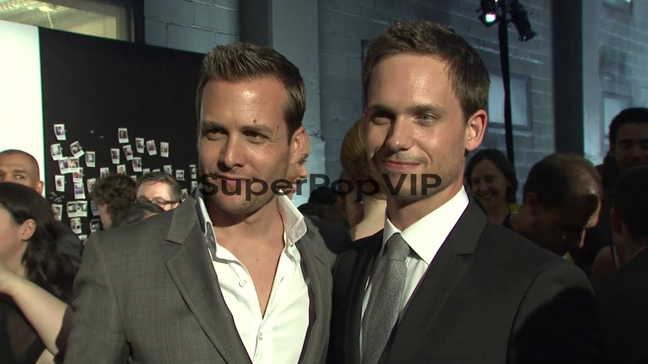 Gabriel Macht and Patrick J. Adams at the Suits and Mr. P... - YouTube