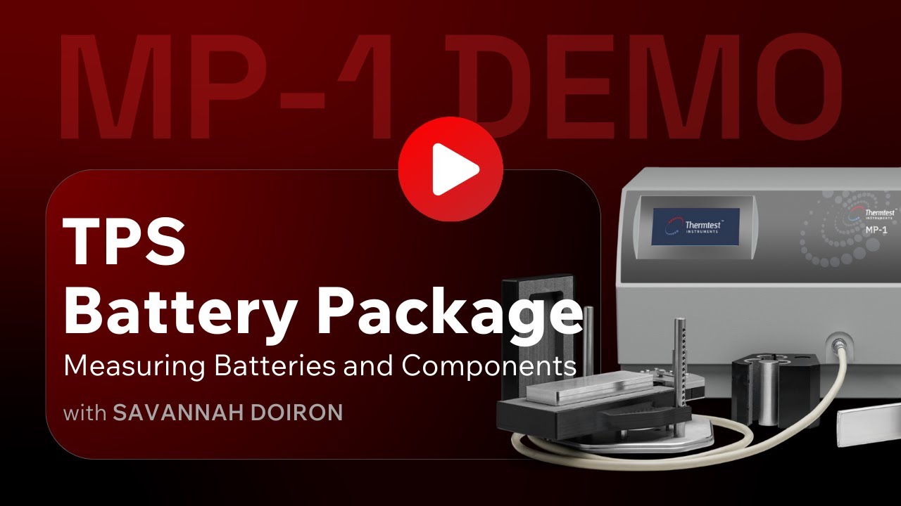 MP-1 TPS Battery Package: Measure Pouch, Prismatic, and Cylinder ...
