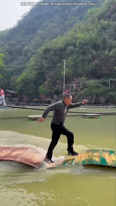 Amazing Way To Run On Water - YouTube