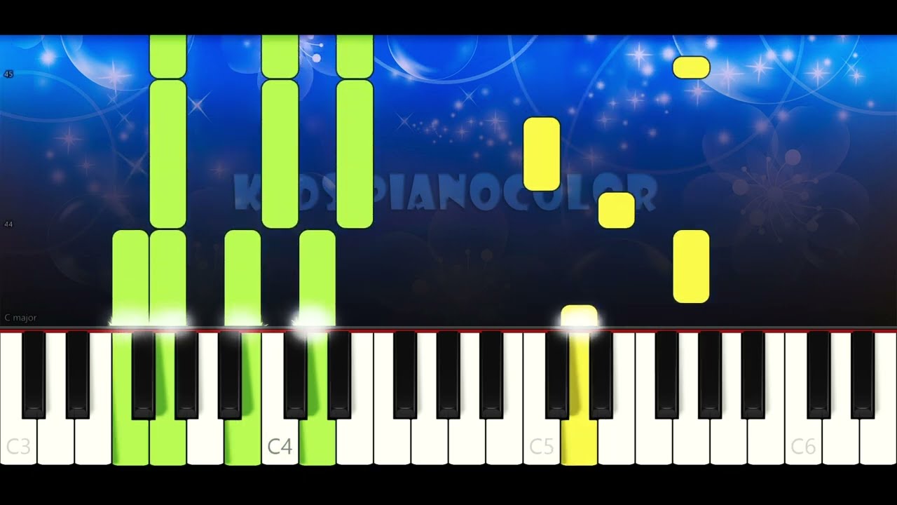 The Stretching and Exercise Song Cocomelon Nursery Rhymes | Piano ...